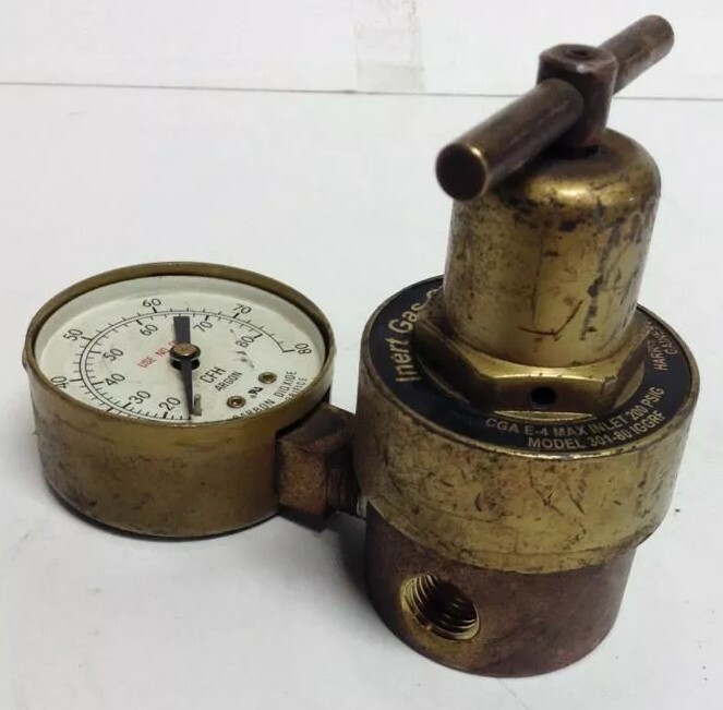 Harris Inert Gas Guard 301-80 IGGRF With Gauge *Warranty**Fast Shipping ...