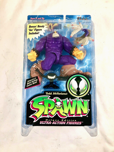 THE MAXX, BLACK ISZ, ULTRA ACTION FIGURE McFARLANE SPAWN...'96 - MOC ...