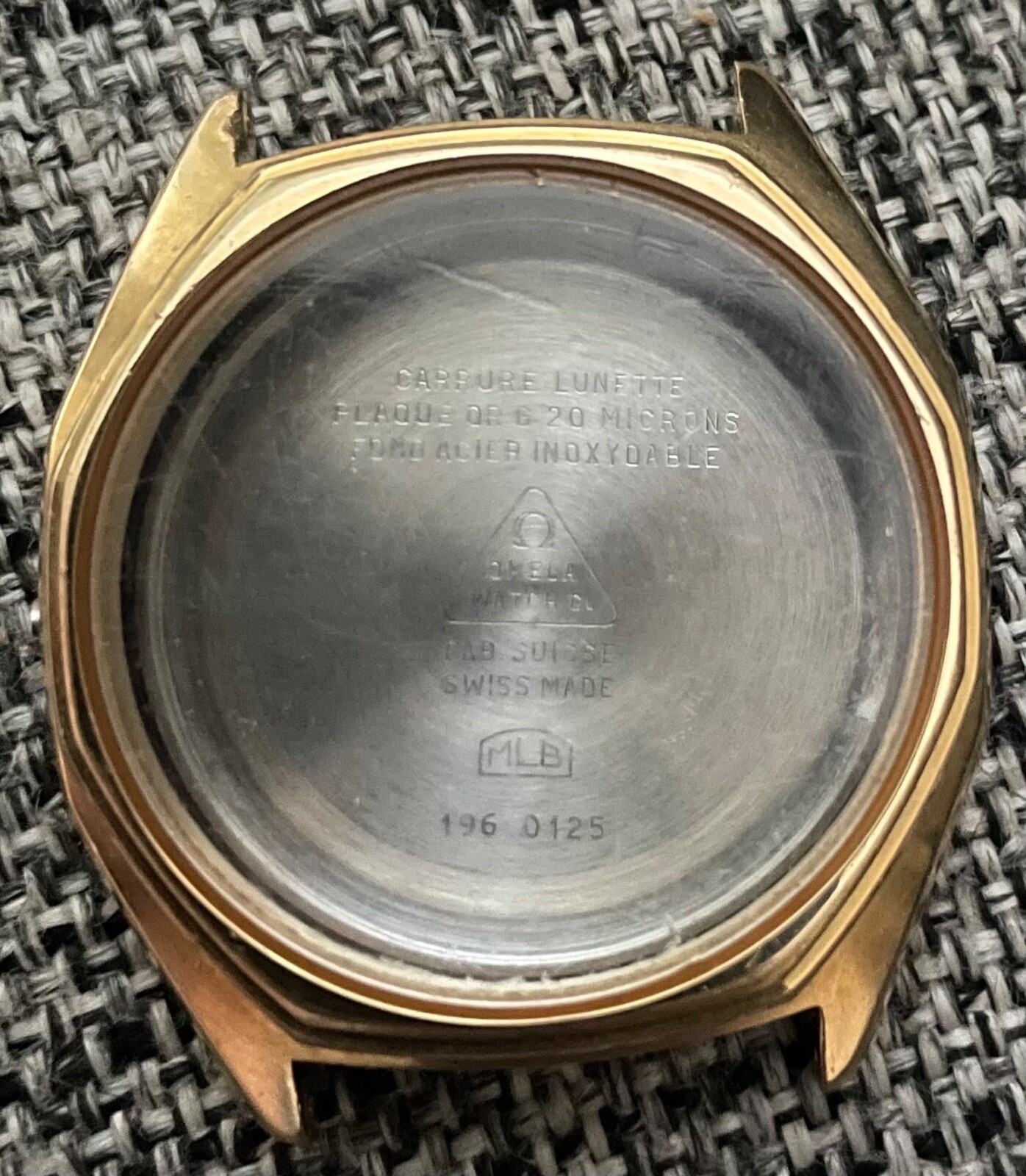 Vintage Omega Seamaster 196 0125 Golden Plated Case - Gem