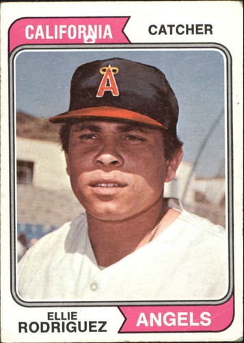 1974 Topps Baseball Card #405 Ellie Rodriguez - VG | eBay