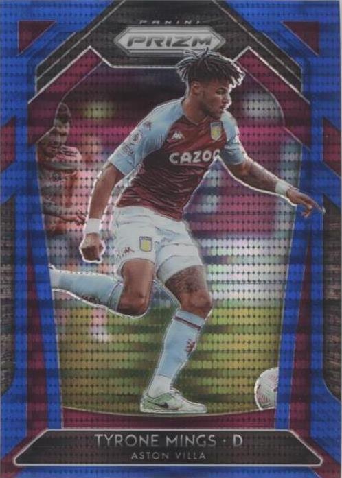 2020-21 Panini Prizm Premier League - Tyrone Mings #273 Blue Pulsar ...