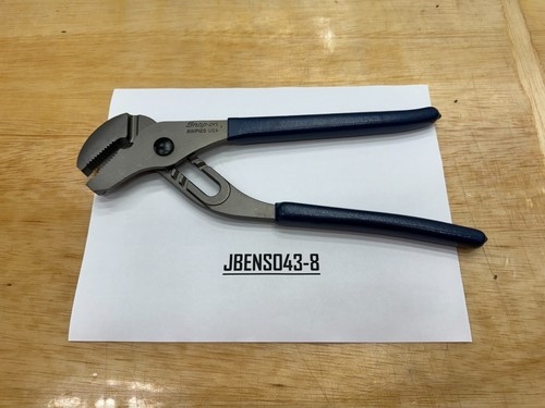 Snap-on Tools NEW POWER BLUE 12" Soft Grip Adjustable Joint Pliers ...