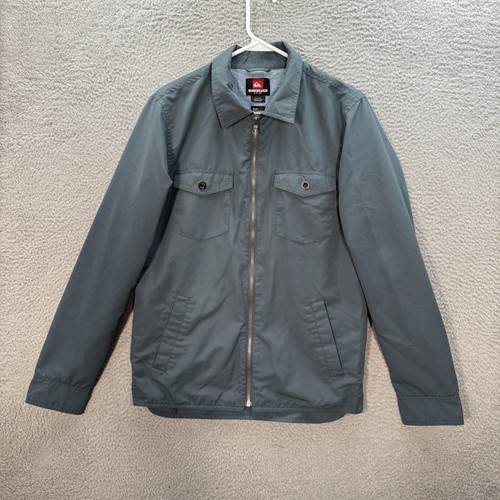 Quicksilver Jacket Adult Medium Gray Workwear Skater Snowboarding ...