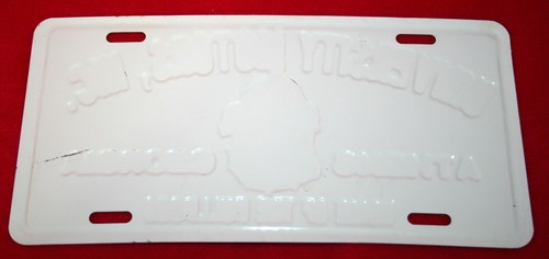 Vintage UNIVERSITY MOTORS Athens Georgia BULLDOGS Metal License Plate ...