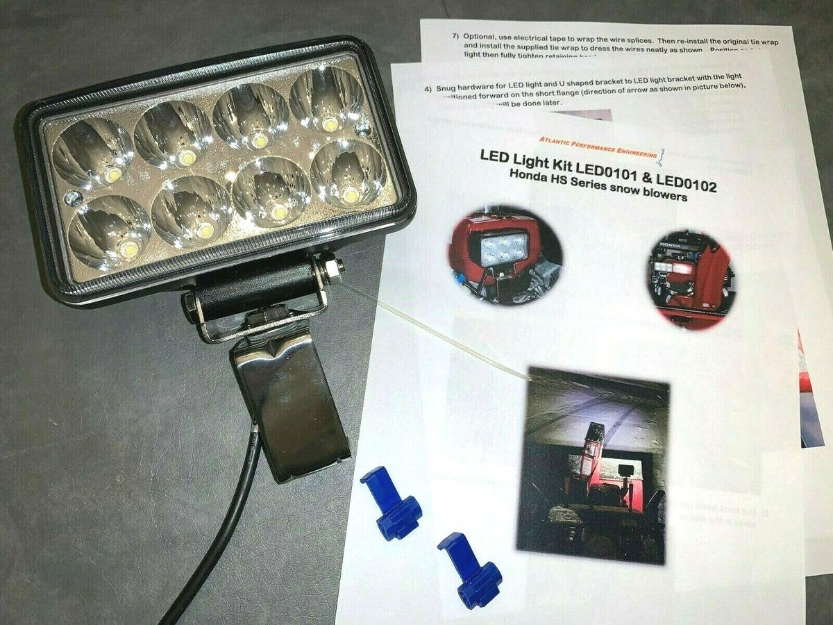 Snow Thrower Light Kits Abrams Snow Plow Lights Anti Freeze/Anti Icing