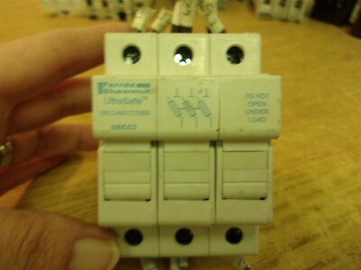 Ferraz Shawmut USCC3 3-Pole Fuse Holder, Lot of 3 *FREE SHIPPING* | eBay