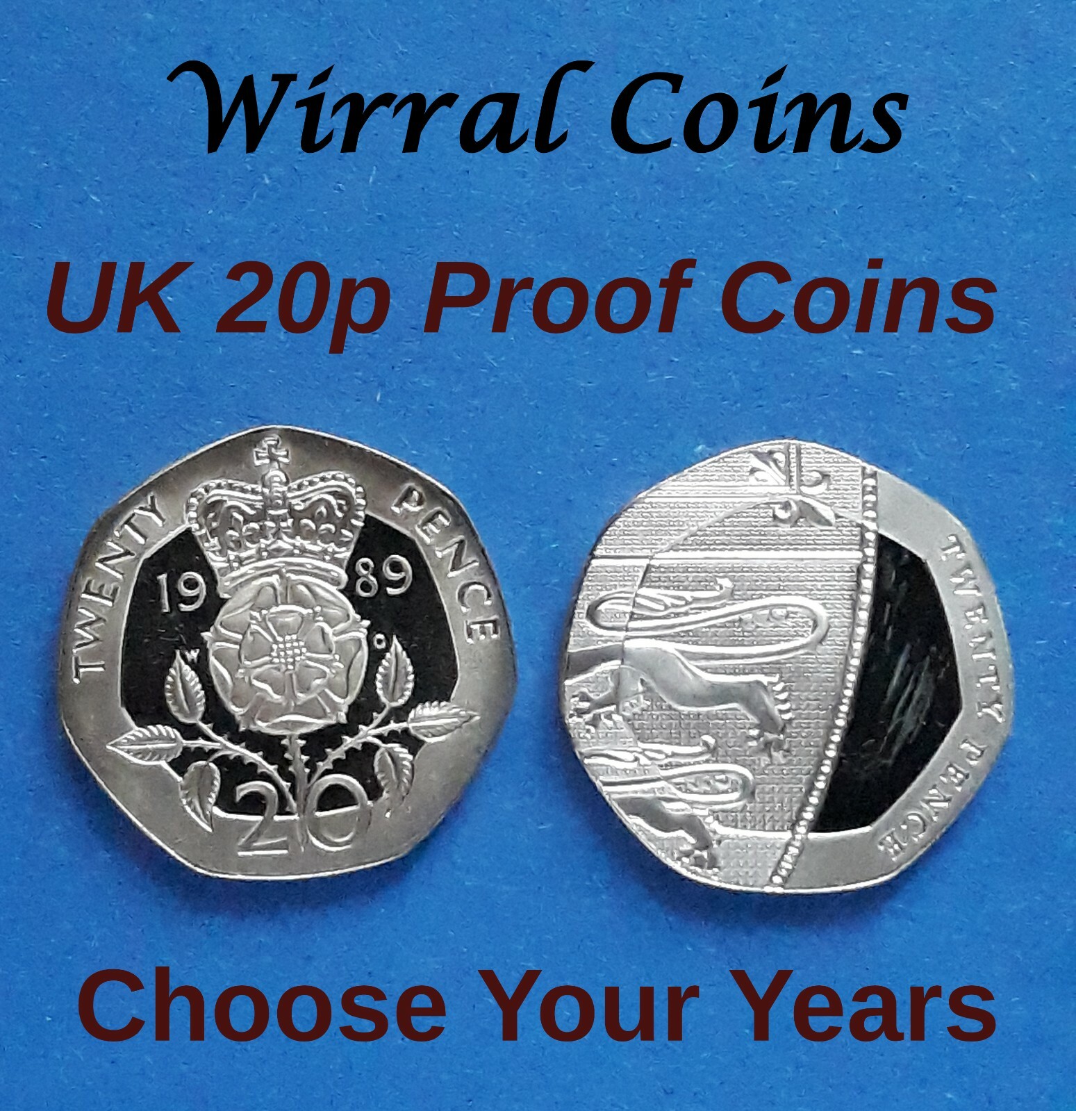 1982-2022 - UK Decimal PROOF 20p Twenty Pence Coins - Choose Your Years | eBay