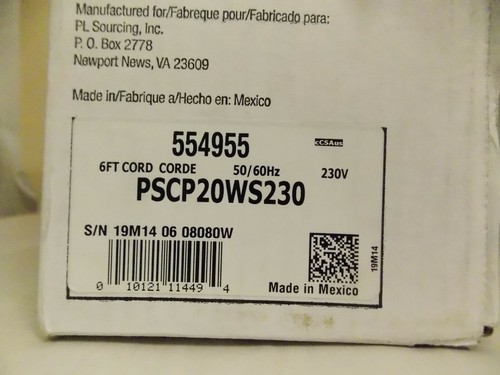 ProSelect PSCP20WS230 Condensate Removal Pump 230v for sale online | eBay