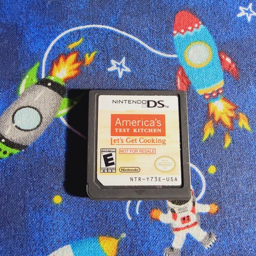 America's Test Kitchen Nintendo DS - Not For Resale Kiosk Demo Game NFR ...