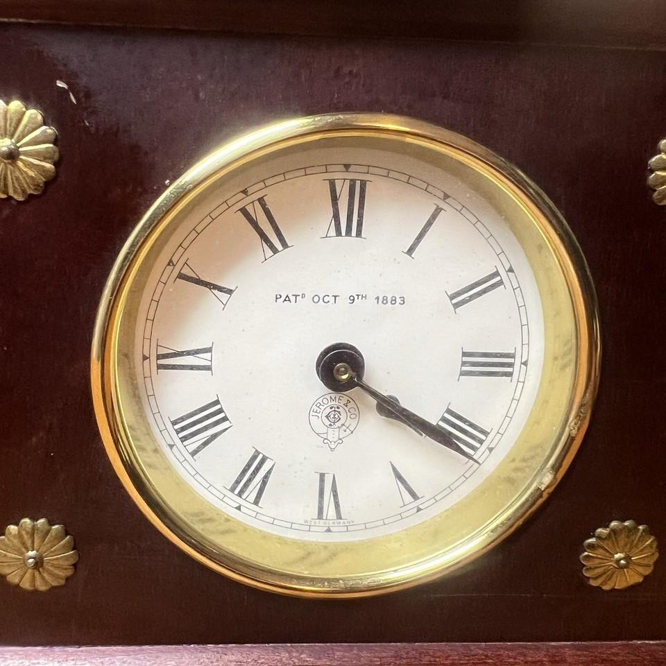 Vintage Jerome & Co. Horolovar Flying Pendulum Clock PAT OCT 9th 1883 ...