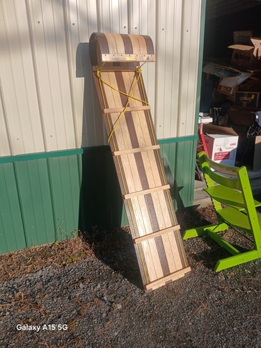 VTG Wood LL Bean Sled Toboggan Made in Canada | eBay