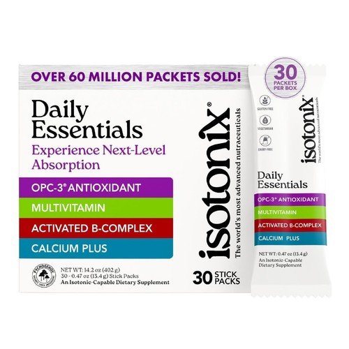 Isotonix Daily Essentials Packets – Antioxidant Supplements with OPC-3 ...