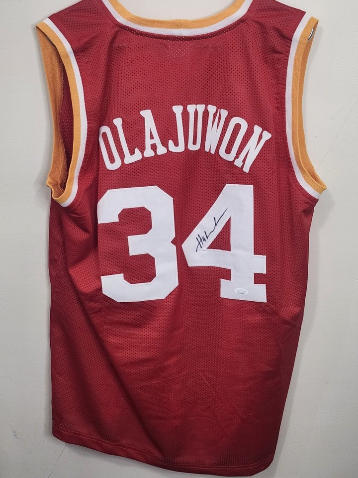 Hakeem "The Dream" Olajuwon Autographed Jersey JSA Authenticated | eBay