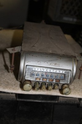 1941 1942 1946 1947 1948 Chevy Car Radio Silvertone - PARTS ONLY | eBay