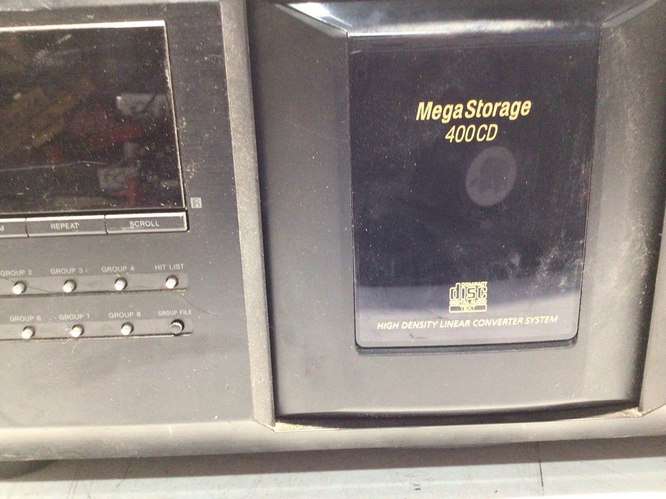 Sony CDP-CX400 MegaStorage 400 CD Changer Untested | eBay