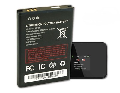 Battery Replacement MF01 For AT&T Turbo Hotspot 2 CT2MHS01 Wifi Mobile ...