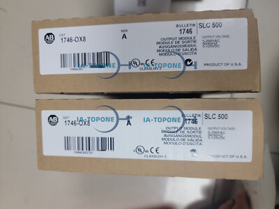 New Factory Sealed Allen Bradley 1746-OX8 SLC 500 8 Point Output Module ...