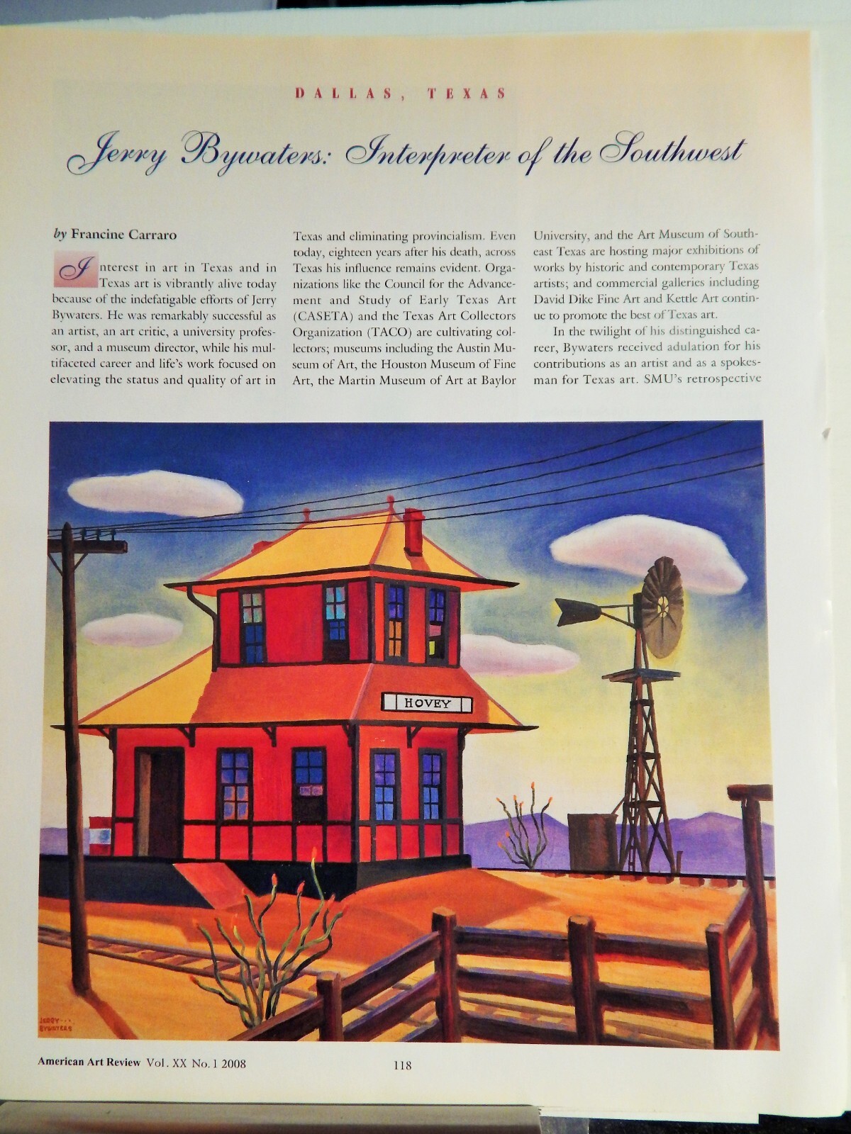 JERRY BYWATERS ART PIECES VTG ORIG 2008 ADVERTISEMENT, | eBay