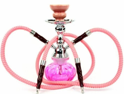 ANATOLIAN Hookah 2 Hose Connection Smoking Nargila Glass Water Pipe ...