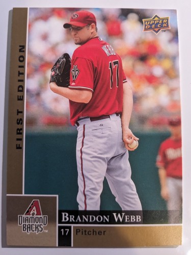 2009 Upper Deck First Edition Baseball #3 Brandon Webb | eBay