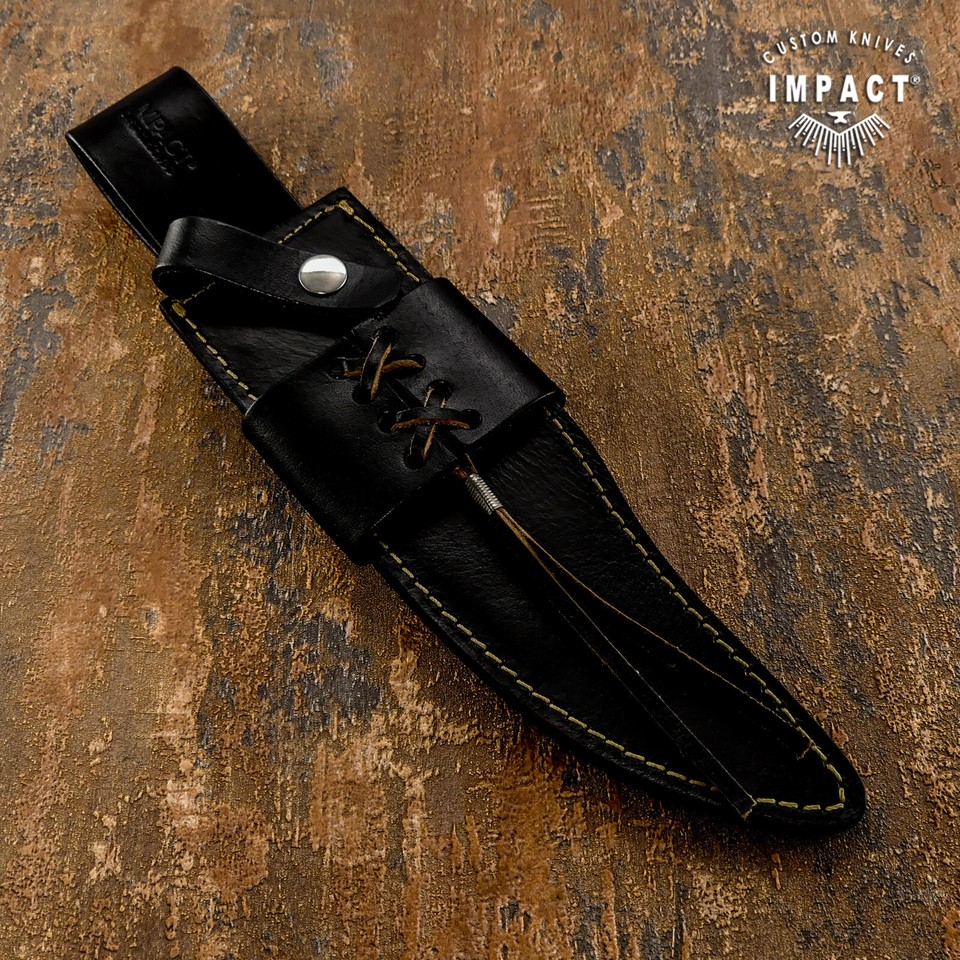 Impact Cutlery Custom Handmade Fuller Bowie Knife | D2 Blade | Bull ...