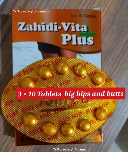 Zahidi Vita Plus / Big Butts & Hips 30 Tablets | eBay