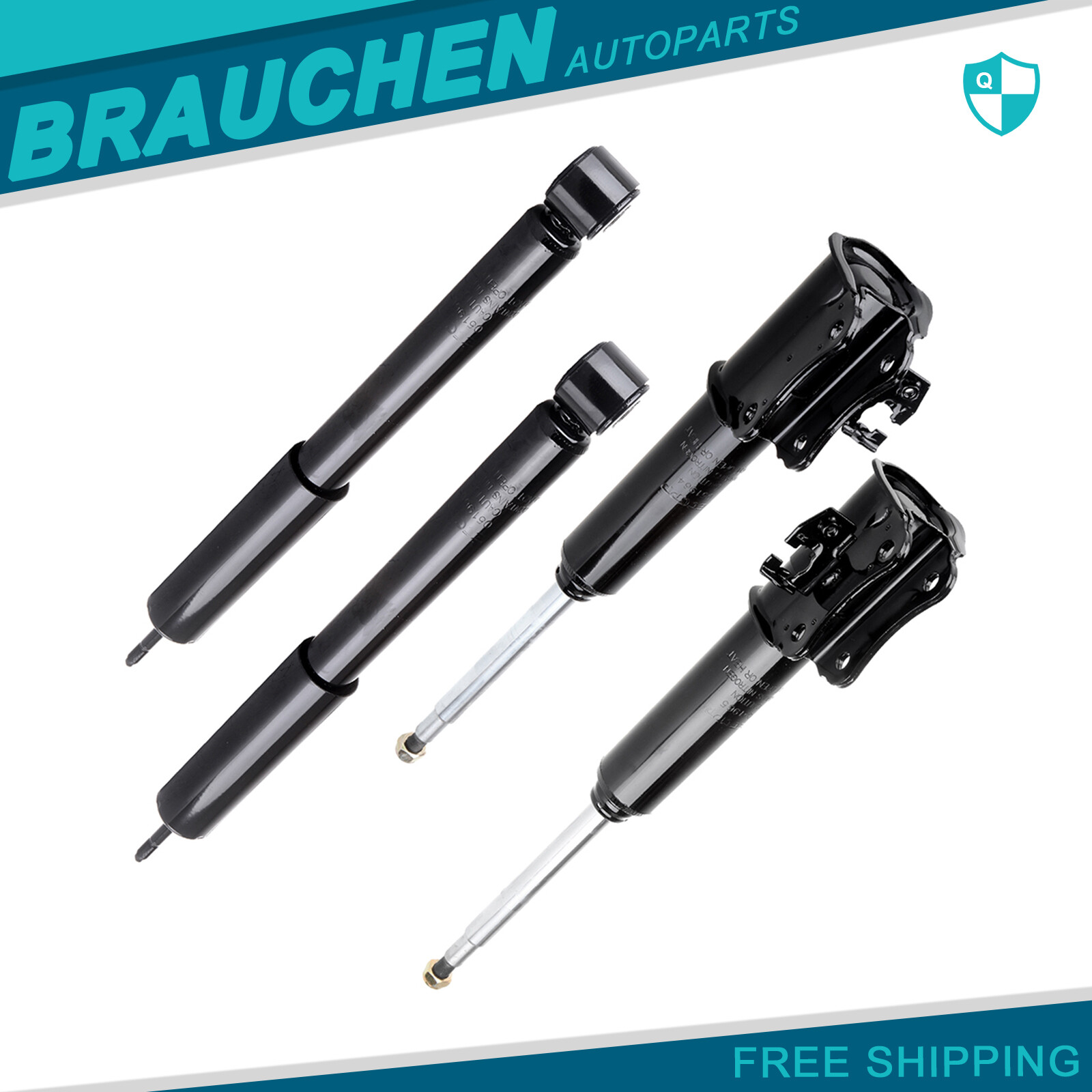 4PCS Full Set Front Rear Shocks Struts For Suzuki Vitara Chevrolet ...