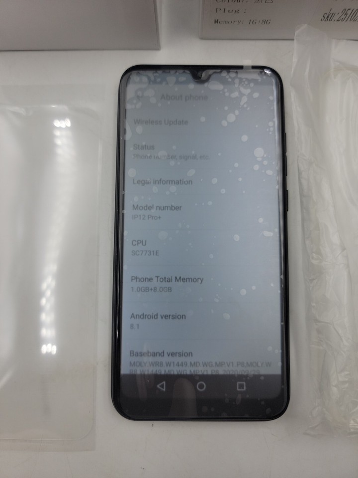 Landvo IP12 Pro + Smartphone 8 GB Unlocked - BLACK - Opened Box | eBay