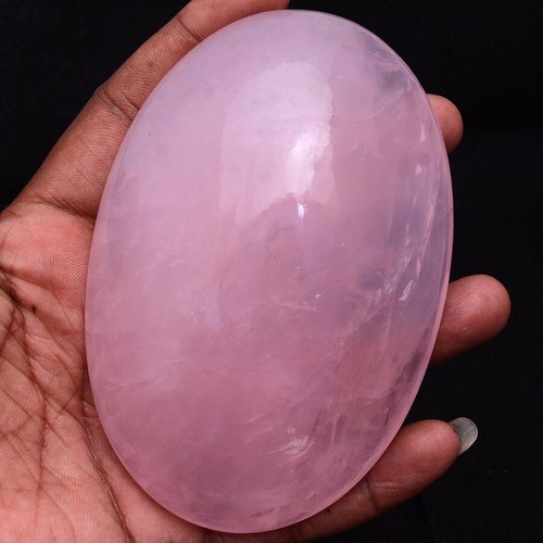 2229 Karat Natürlich Rosa Rose Quarz Oval Cabochon Museum Größe ...