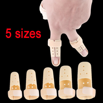 Plastic Mallet Finger Splint DIP Joint Support Brace Protection ...