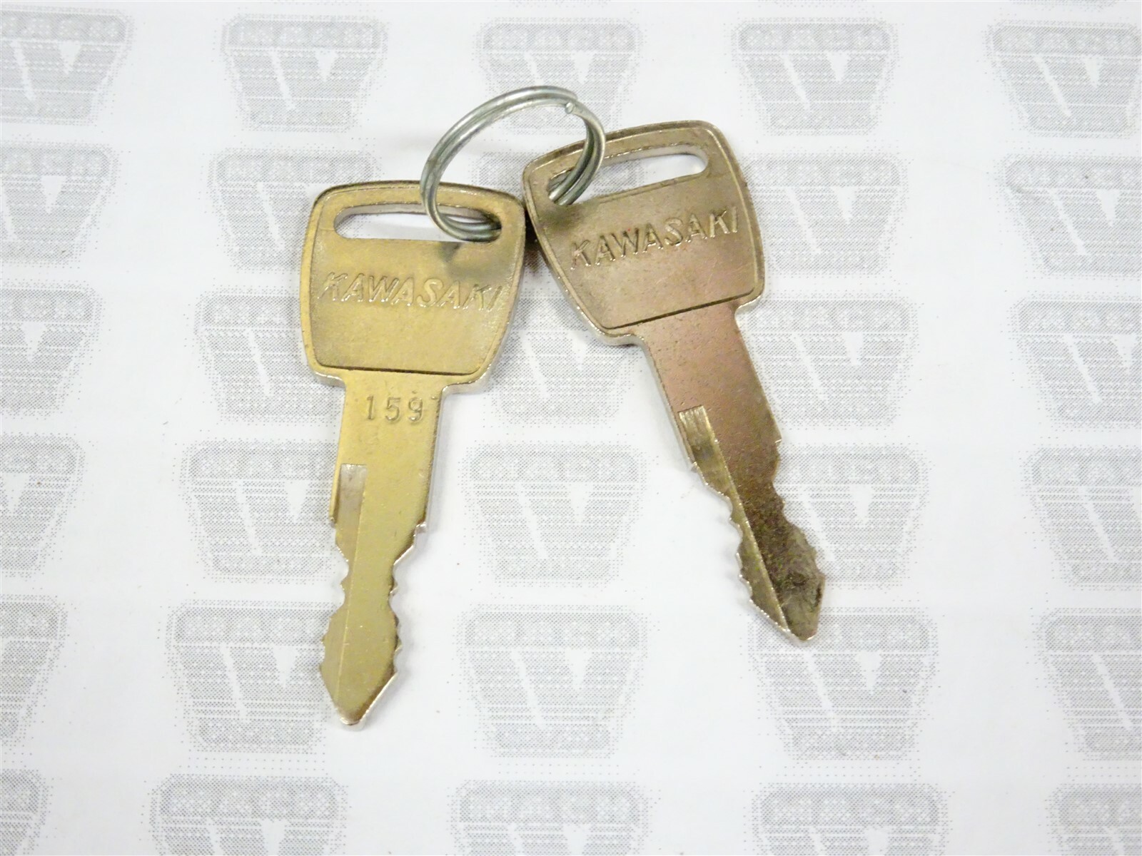 Kawasaki NOS NEW 27008-042-59 Key #159 (2) F6 F7 F9 | eBay