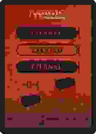 Exerted Eternal Brick Punch MTG Hour of Devastation Token NM x1 - Magic ...