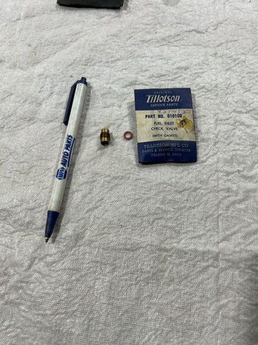 NOS Tillotson 010100 Check Valve for Pioneer Chainsaw 425485 | eBay