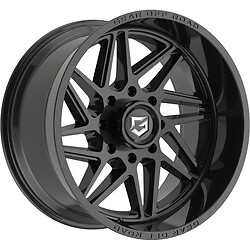 1 Gear Off Road 20x10 6X135 / 6X5.50 -19 761B Gloss Black w/Lip Logo ...