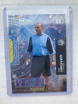 2021 Metal Universe Champions #23 TIM GROVER /299 Silver Dots Parallel ...
