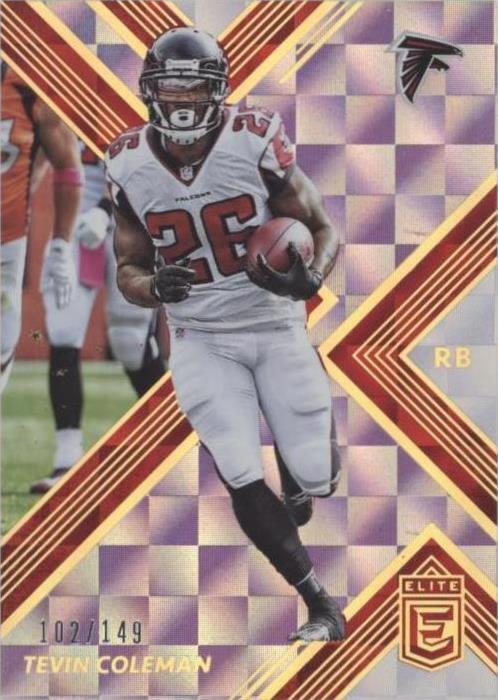 2017 Donruss Elite - Tevin Coleman #6 Red /149 for sale online | eBay