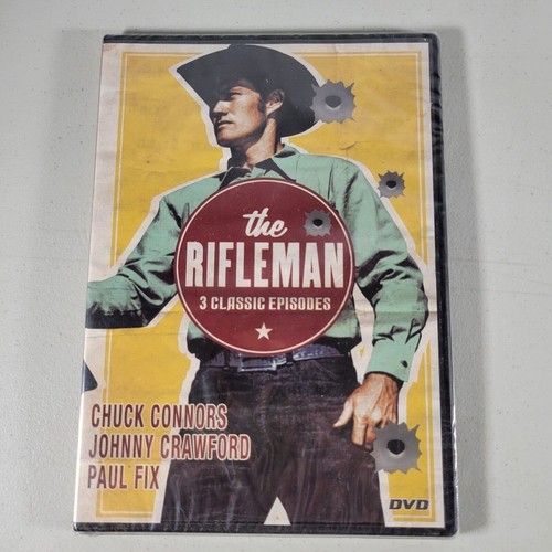 The Rifleman DVD 3 Classic Black and White Episodes Chuck Connor New ...