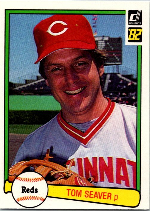 Tom Seaver Reds 1982 Donruss #148 | eBay