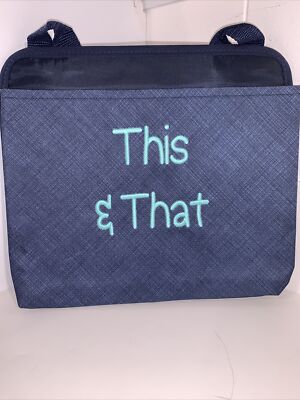 New Thirty One Navy Cross Pop Oh-Snap Pocket TS | eBay