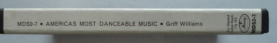 GRIFF WILLIAMS America's Most MERCURY 2 Track Reel To Reel Tape TESTED ...