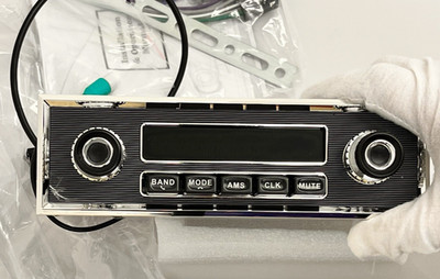 Retro Style Single DIN Car Stereo – Bluetooth Vintage Radio AM FM USB ...