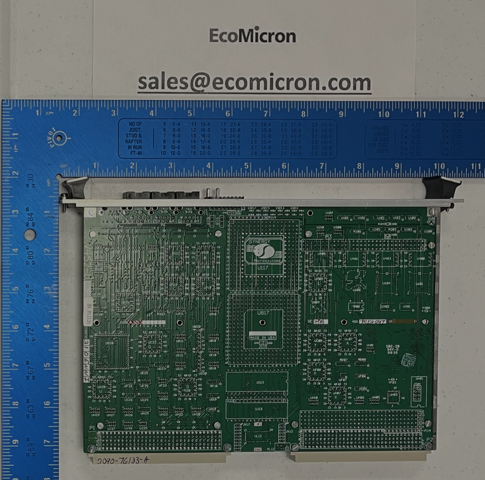 AMAT ASSY PCB; SBC SYNERGY 68040 CONTROLLER V440 (0190-76043) - 0090 ...