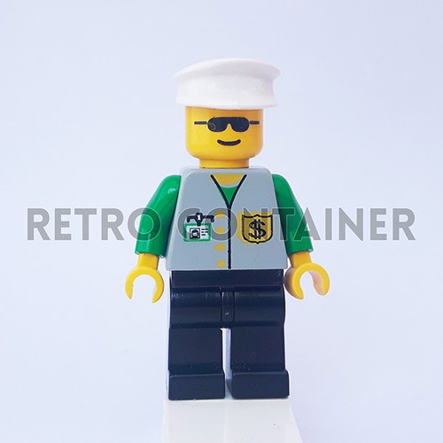 LEGO Minifigures - 1x bnk003 - Banker - Town Banker Man Minifig 6566 ...