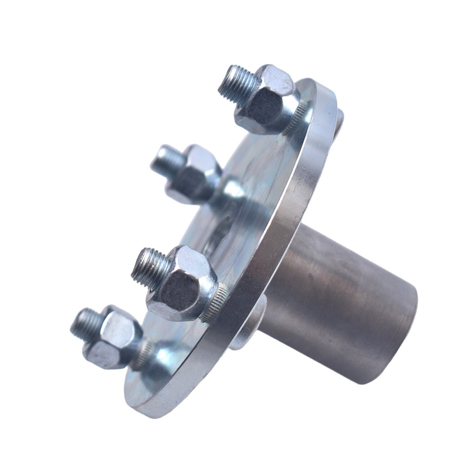 2*Go Kart Live Axle Hub 4" x 4" Wheel Hub For 1" Shaft,with 1" to 3/4 ...