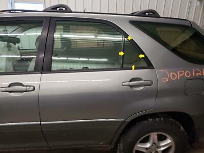 2000 LEXUS RX300 DRIVER LEFT REAR VENT GLASS WINDOW ONLY | eBay