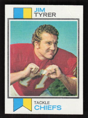 1973 Topps Set-Break #233 Jim Tyrer Kansas City Chiefs | eBay