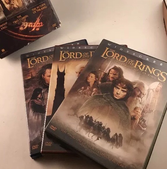 The Lord of The Rings The Motion Picture Trilogy DVD Boxed Set 2004 ...