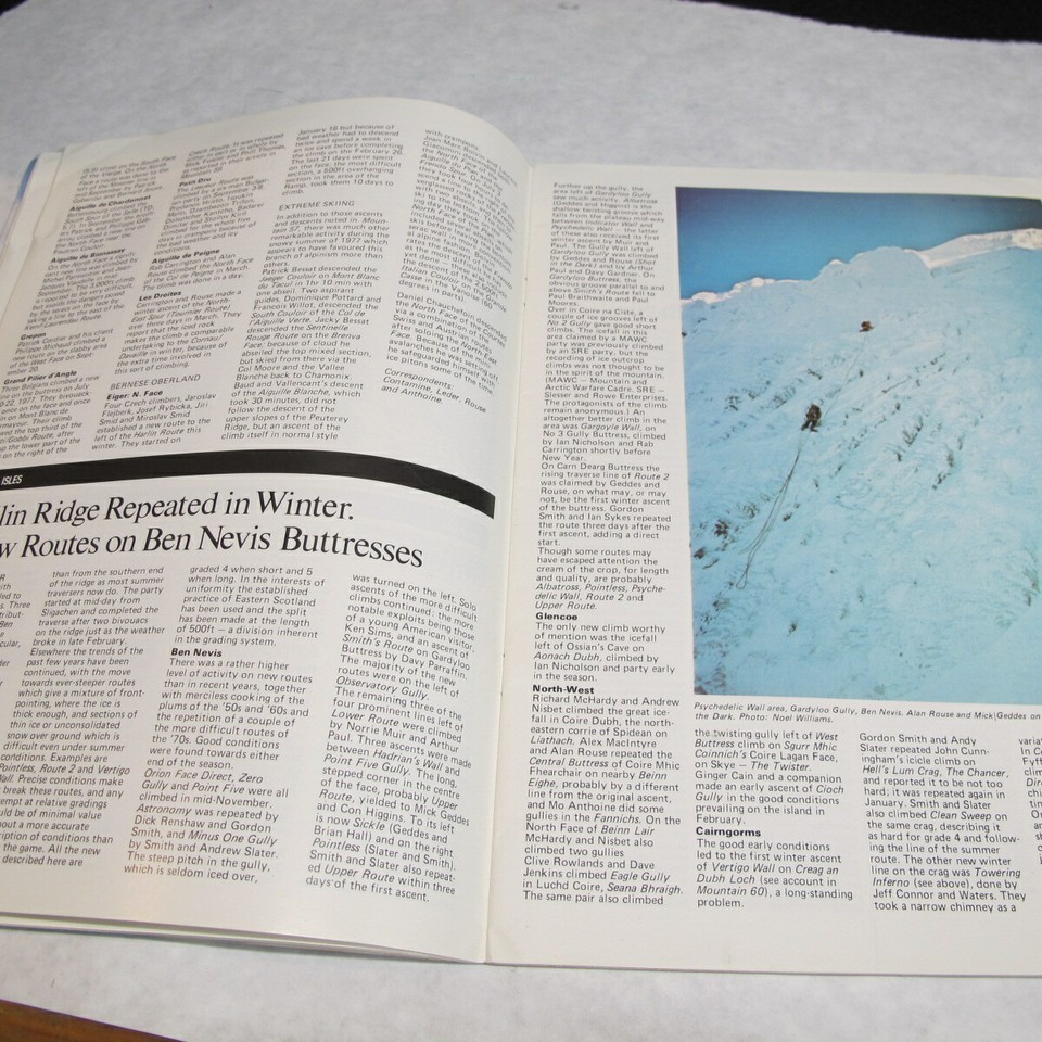 Rock Climbing Mountain Magazine No 61 May June 1978 Peter Storm, Ron ...