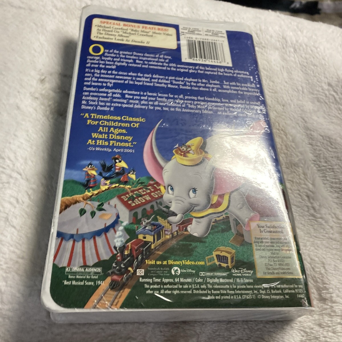 Dumbo Vhs 2001