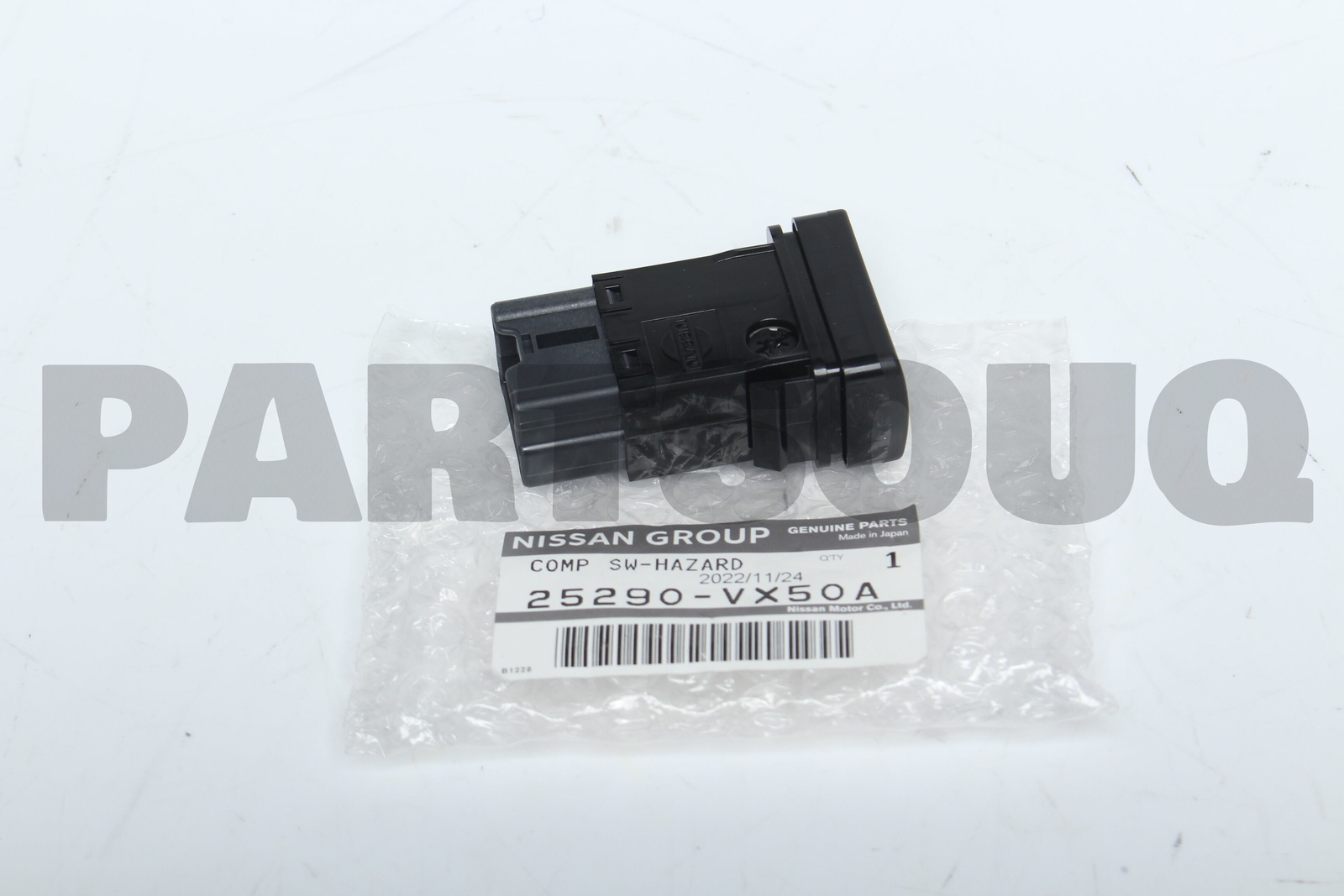 25290VX50A Genuine Nissan Switch Assy-hazard 25290-vx50a for sale ...